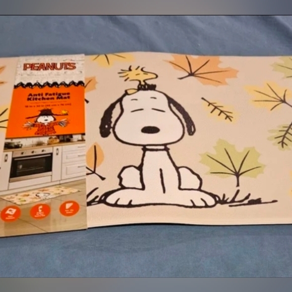 Peanuts | Accents | Peanuts Snoopywoodstock Fall Theme Antifatigue ...